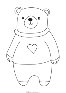 Kolorowanki misie | Kolorowanki