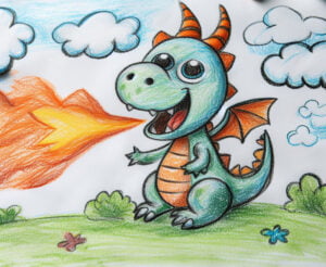 Smoki rysunki 🐉 | Rysunki