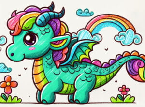 Smoki rysunki 🐉 | Rysunki